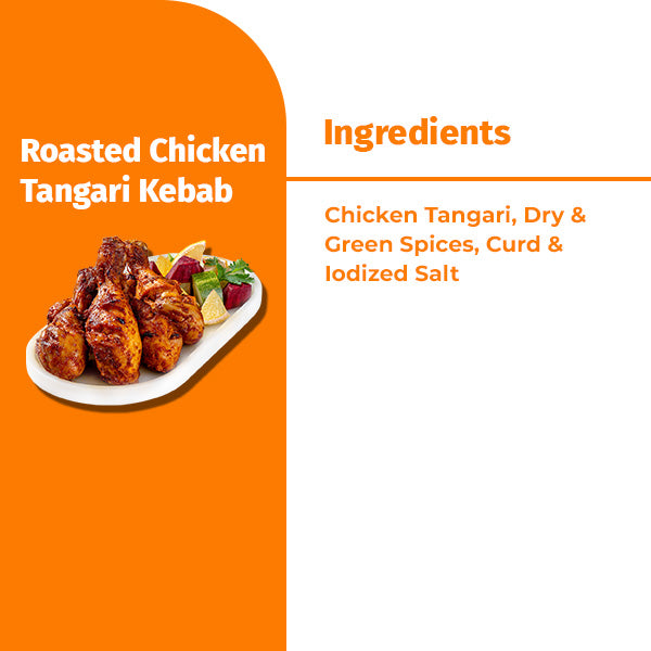 ROASTED CHICKEN TANGRI KEBAB – Green Chick Chop