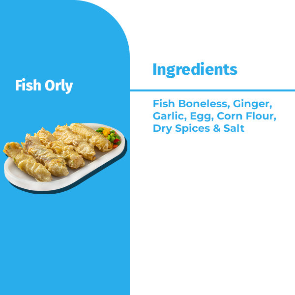 FISH ORLY – Green Chick Chop