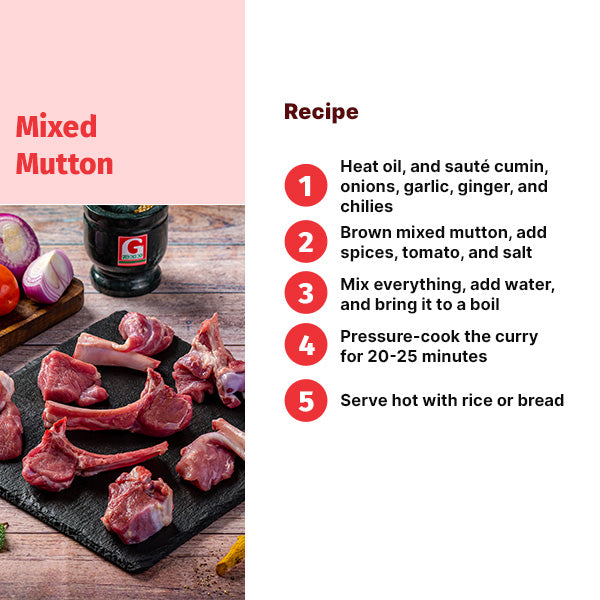 MIXED MUTTON – Green Chick Chop