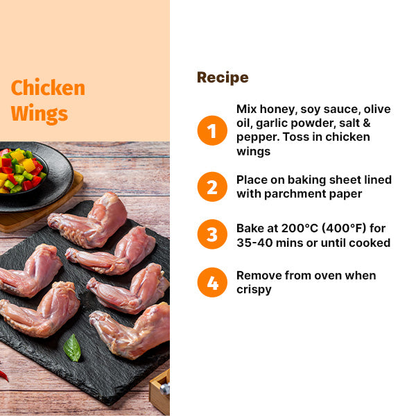 CHICKEN WINGS – Green Chick Chop